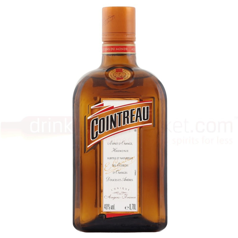 LIQUEUR DE COINTREAU 70cl 40°, Bouteille verre perdu