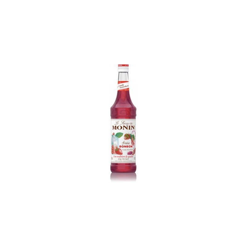 SIROP FRAISE BONBON MONIN 70cl, Bouteille verre perdu