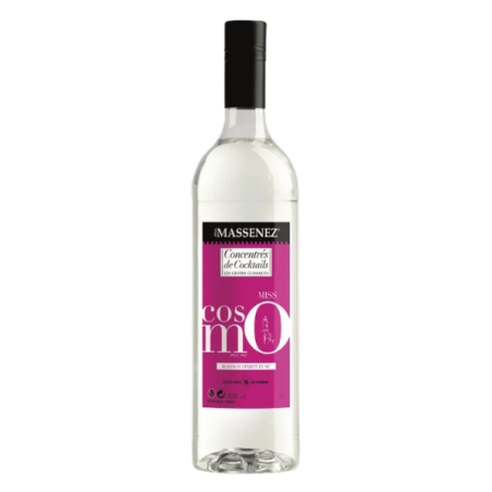PREMIX COSMO 1 LITRE 30°, MISS COCKTAIL, Distillerie Massenez
